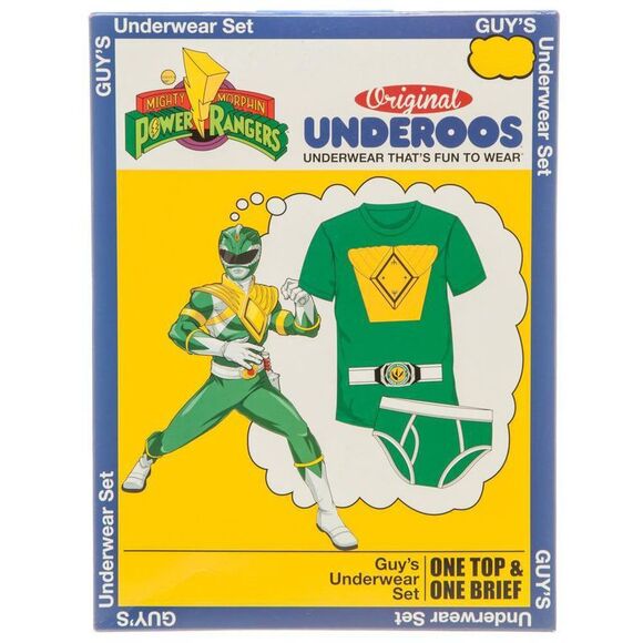 Underoos | Underwear & Socks | Power Rangers Green Ranger Mens Underoos ...